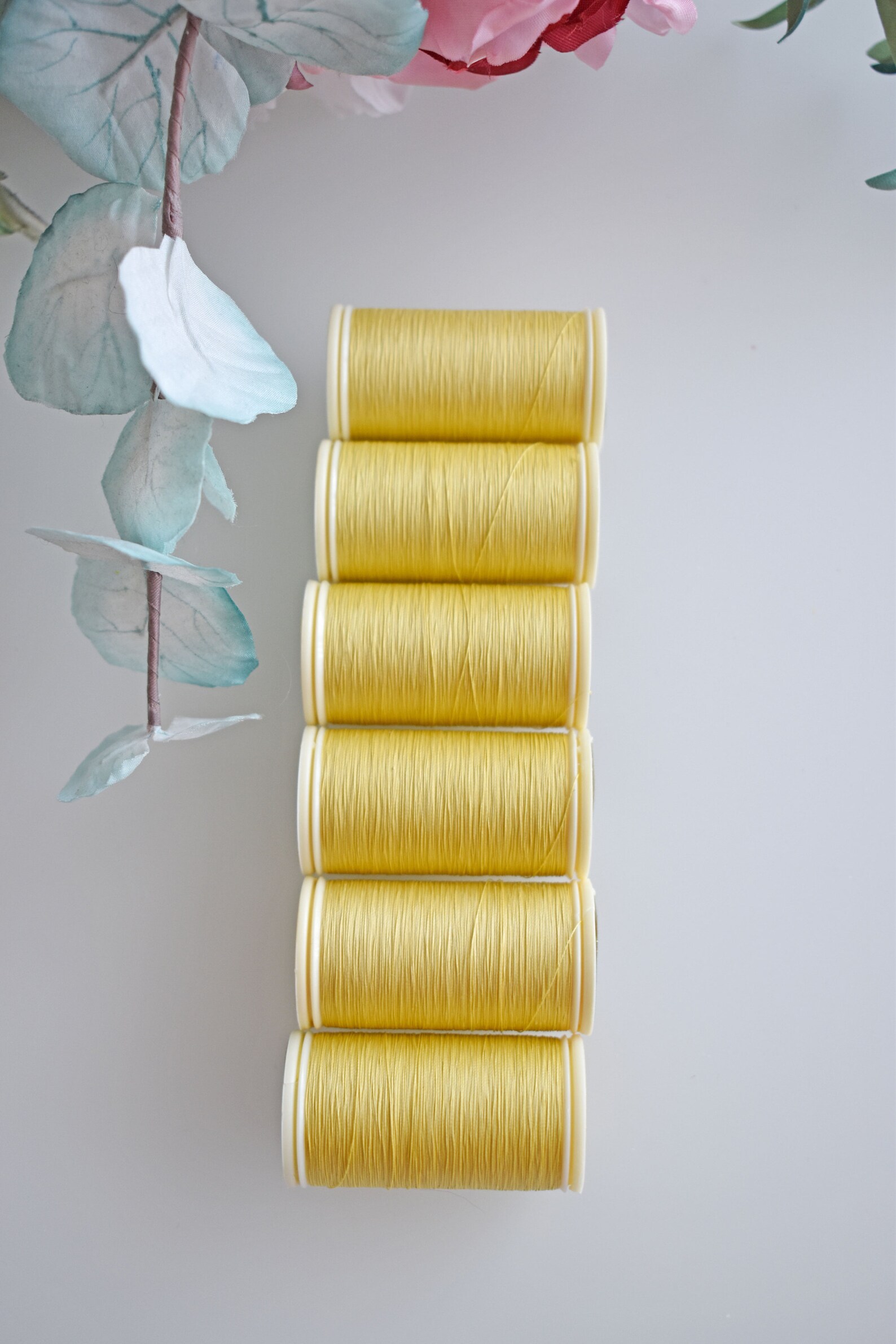 Canary Yellow Waxed Cotton Thread: Sajou Fil Au Chinois, 150m - Etsy