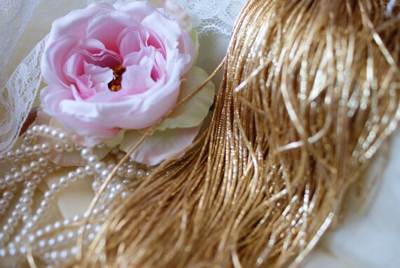 Dark Gold Embroidery Wire French Metallic Wire Nakshi - Etsy