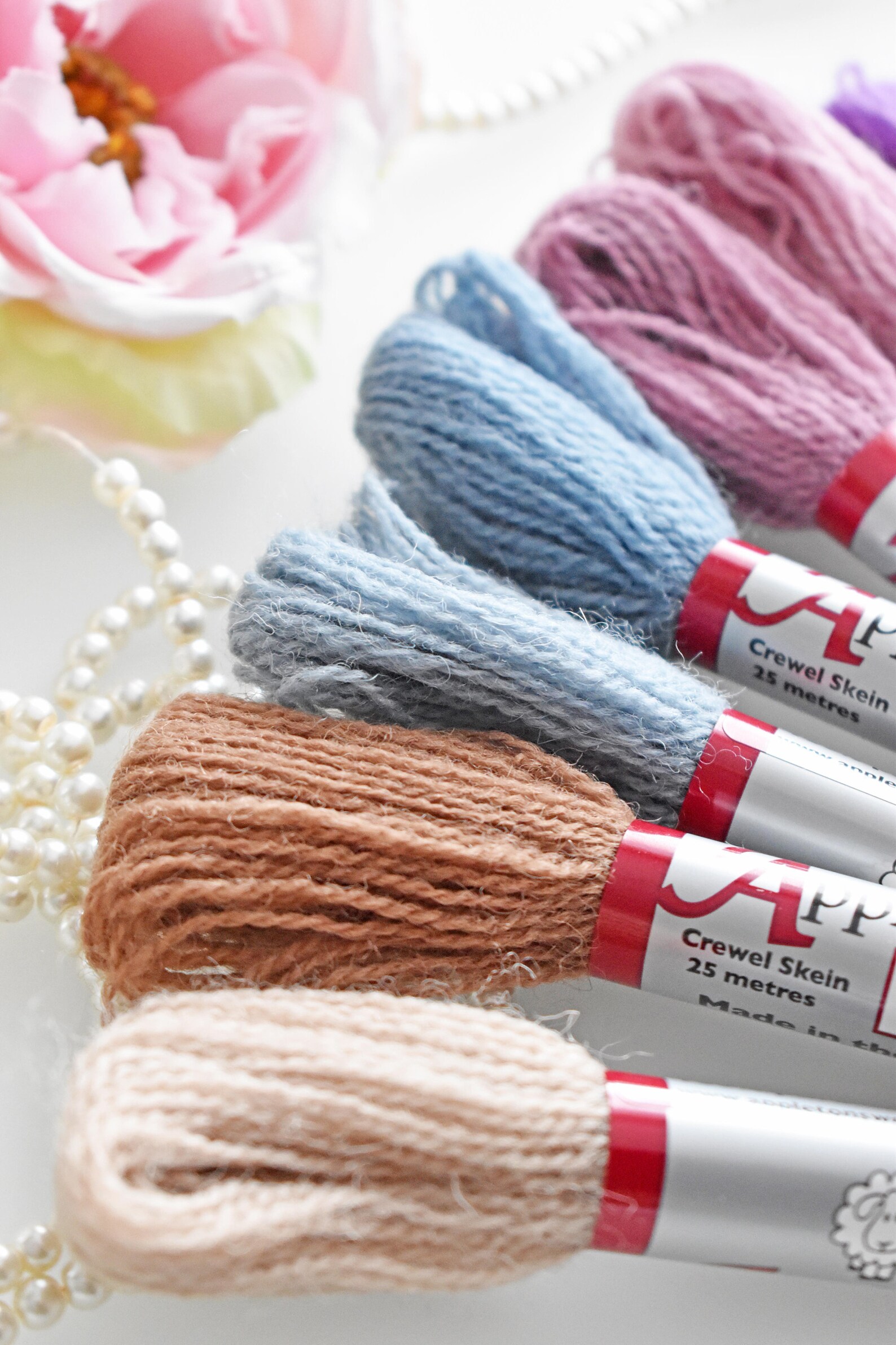 Appleton Crewel 2ply Skeins Vintage Colors Wool Thread for - Etsy