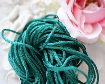 Color Chartreuse Green Rayon Chenille Silk Chenille France Chenille-caterpillar for Embroidery ...