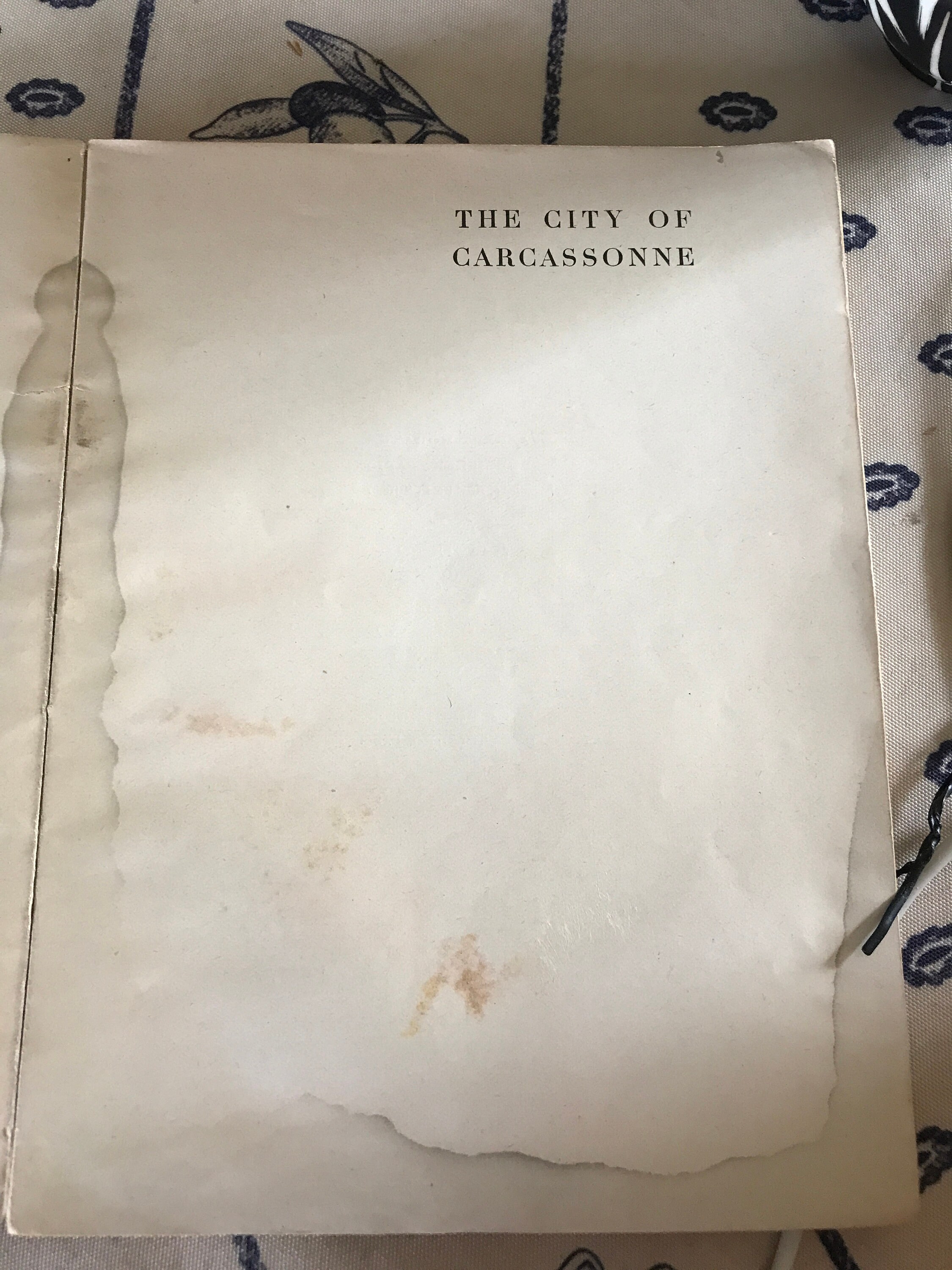 The City of Carcassonne by Violet-le-duc Antique Guide Book in English ...