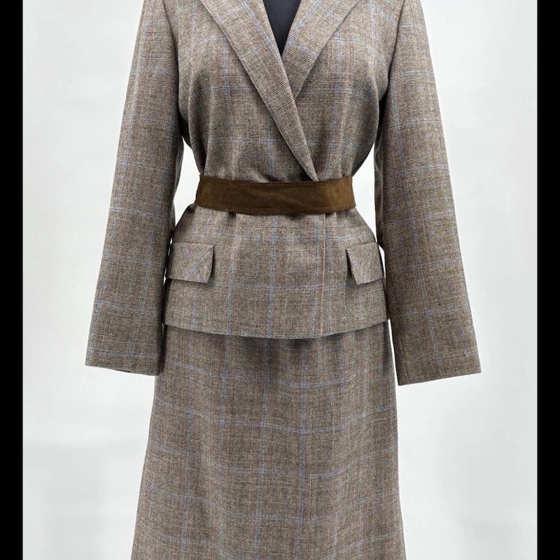 Office Work Skirt Suit - Etsy