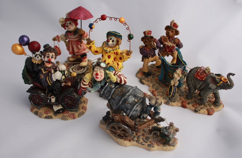 Boyds Bear Circus Clown thar She Blows With Boom - Etsy