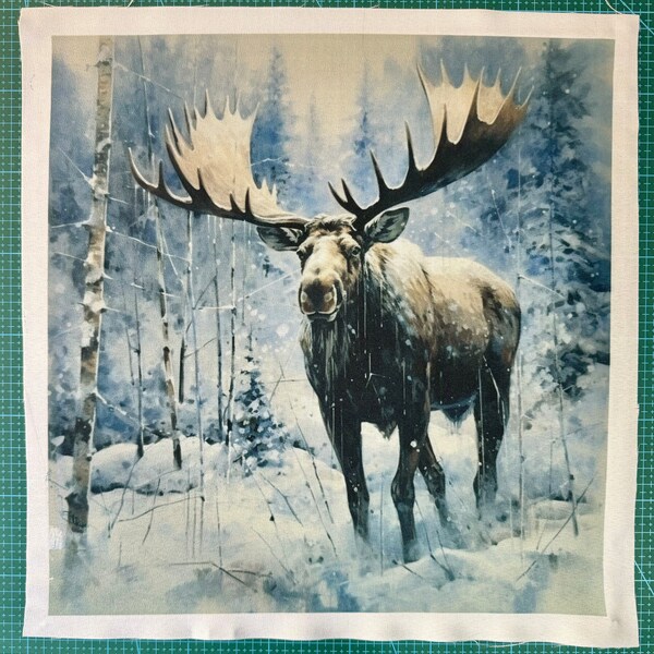 Moose Fabric - Etsy