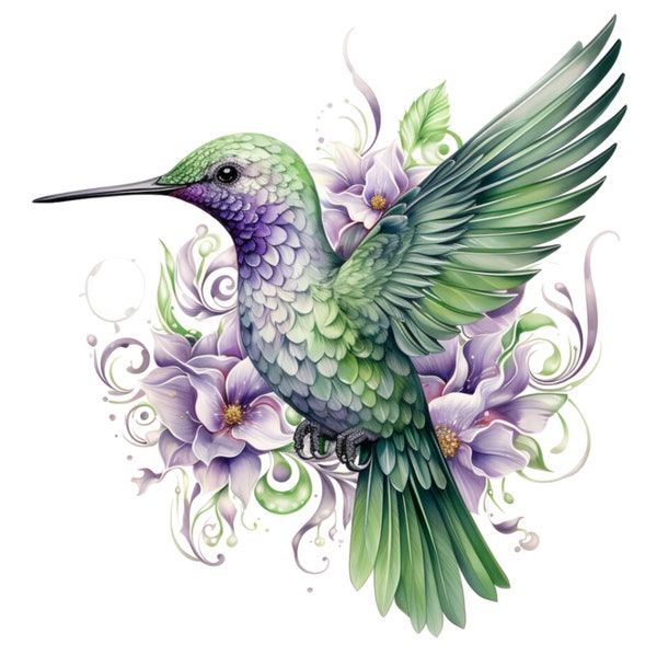 Hummingbird Quilt Panel - Etsy