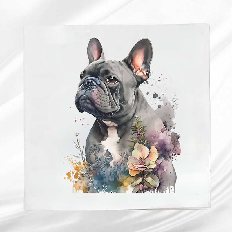 French Bulldog Fabric - Etsy