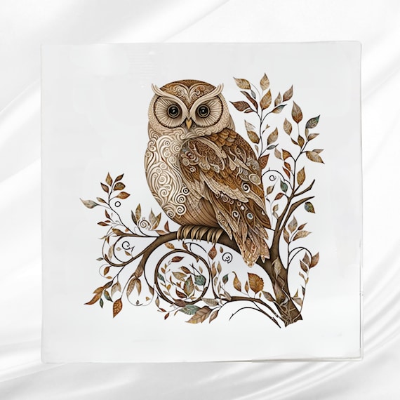 Owl Fabric Panel Quilt