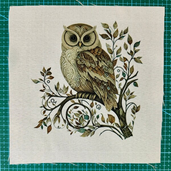 Owl Quilt Panels - Etsy