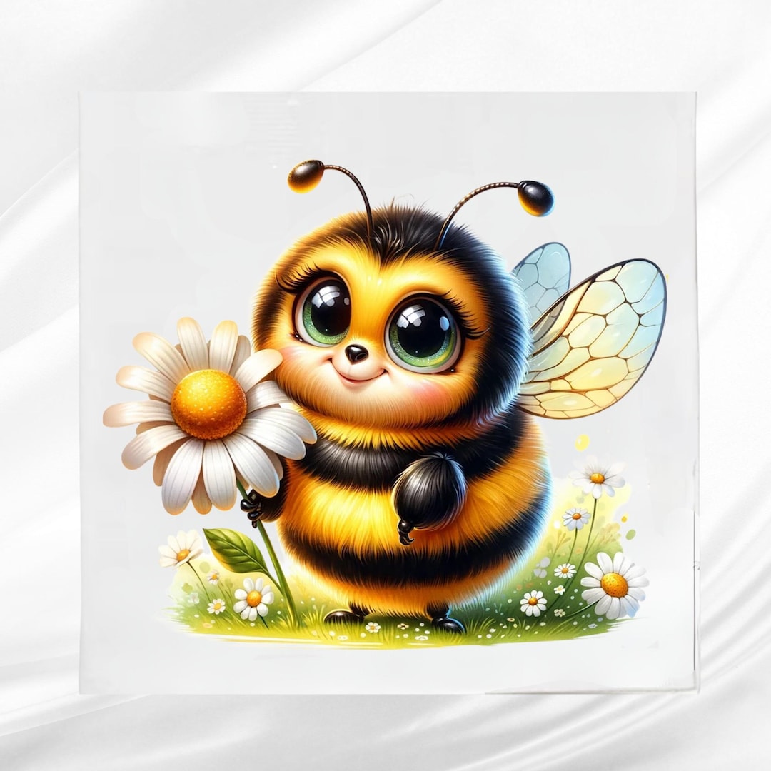 Bumble Bee Daisy Fabric Panel: Sewing & Quilting Projects - Etsy