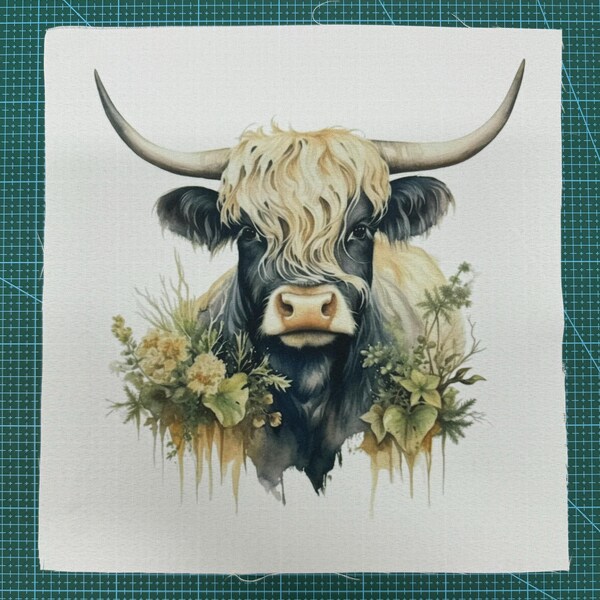 Cow Quilt Block Pattern - Etsy