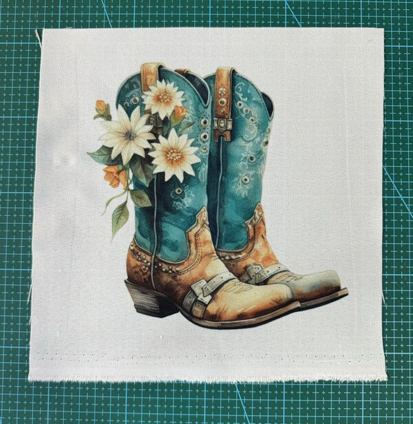 Realistic Holstein Cow Fabric Panel - Etsy