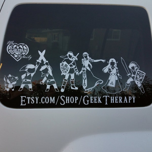Zelda Decals - Etsy