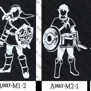 Zelda Inspired Family Car Decals - Etsy