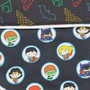 Holiday Stocking Made With DC Superhero Fabric - Etsy