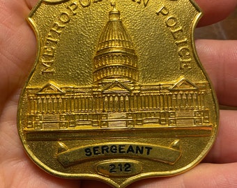 Dc Police Badge | Etsy