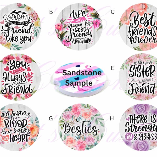 Best Friends Coasters - Etsy