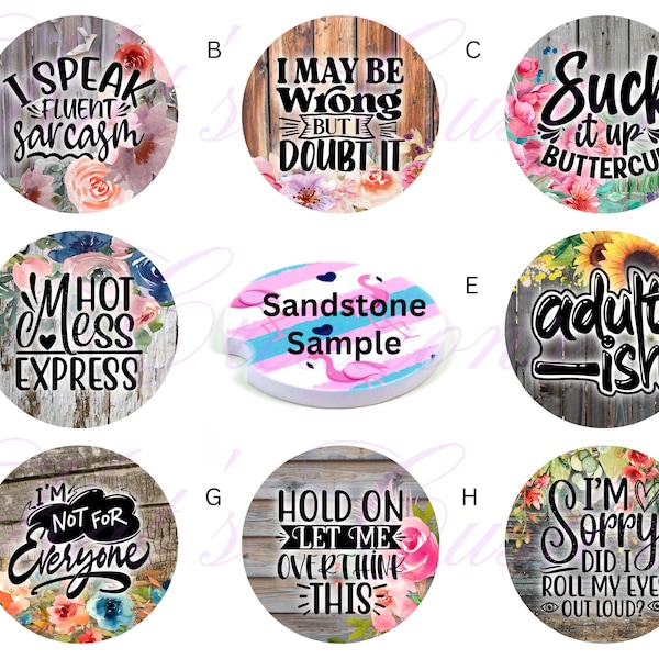 Funny Car Coasters - Etsy