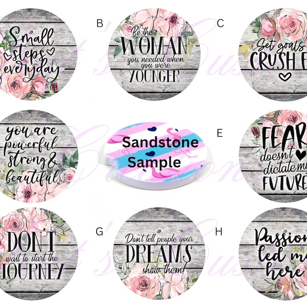 Quote Coasters - Etsy