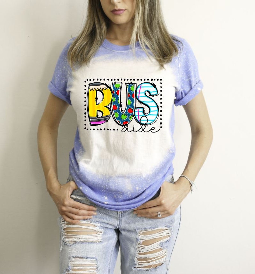 Bus Aide Shirt, Fun School Bus Driver Aide T-shirt, Unisex School Bus ...