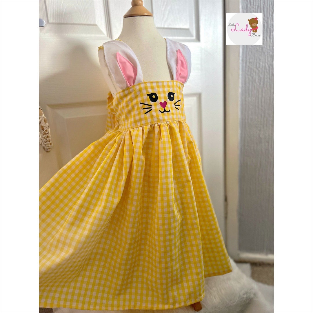 Bunny Dress/girls Rabbit Dress/ Kids Bunny Dress/easter Dress - Etsy