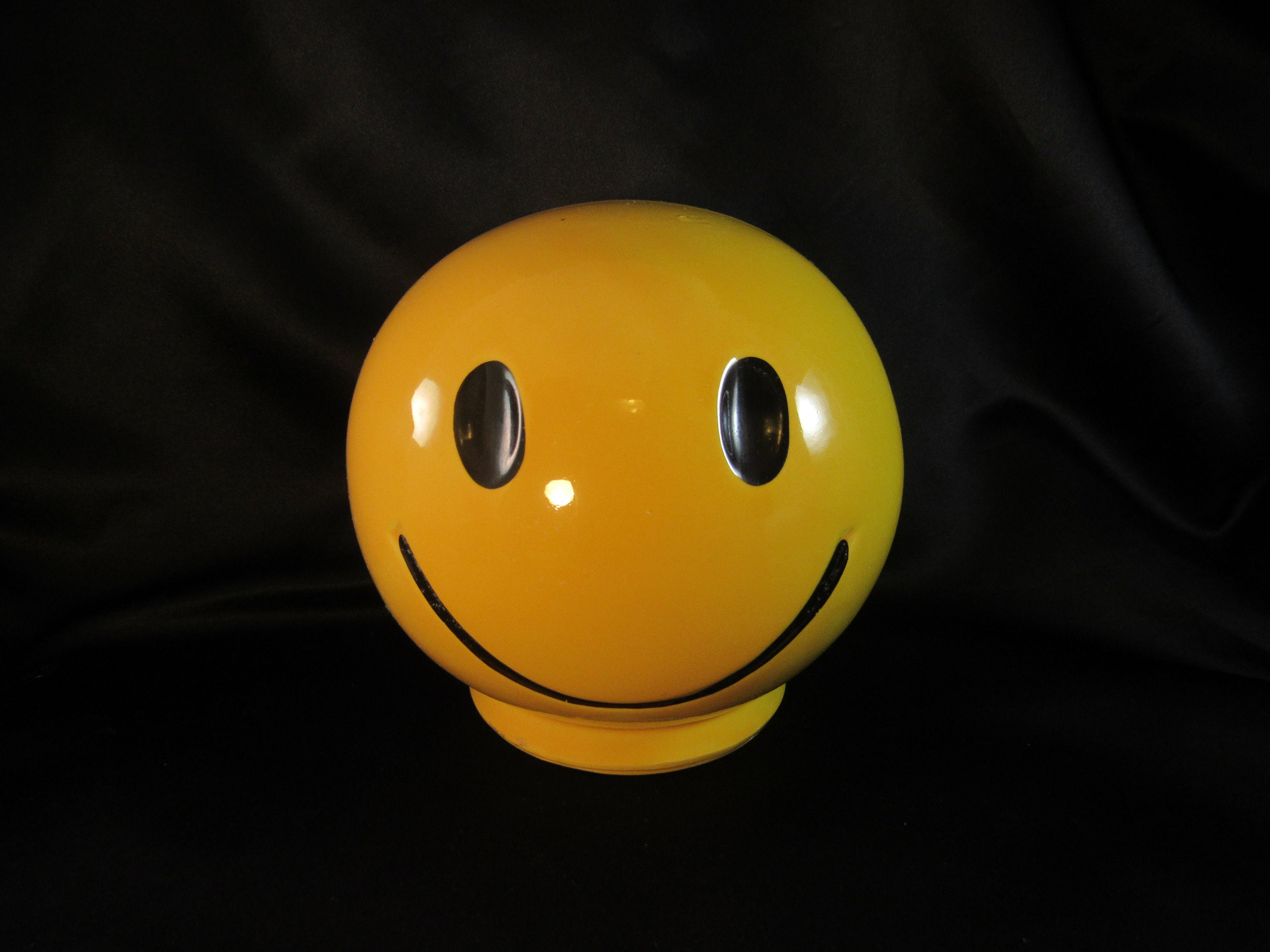 Vintage Smiley Face Bank With Stopper Collectible Seventies | Etsy