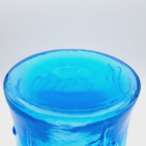 Vintage Indiana Tiara Glass Parrot Vase, Collectible Indiana Glass Blue ...