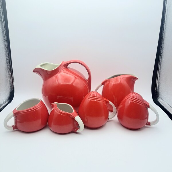 Hall China Red Poppy - Etsy