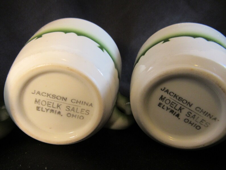 Vintage Jackson China Restaurant Ware in Mercury Set of Four - Etsy