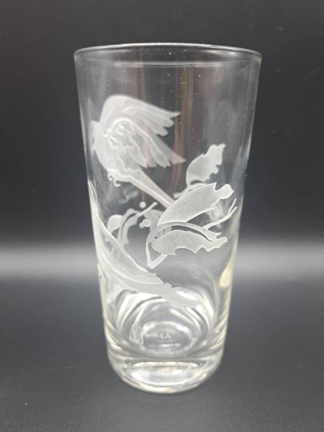 Vintage Signed J James Bird Highball Glass, Collectible Bird Tumbler ...