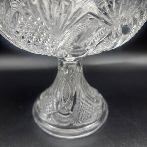 Antique Mckee Lidded Compote, Early American Glass Collectible, Mckee ...