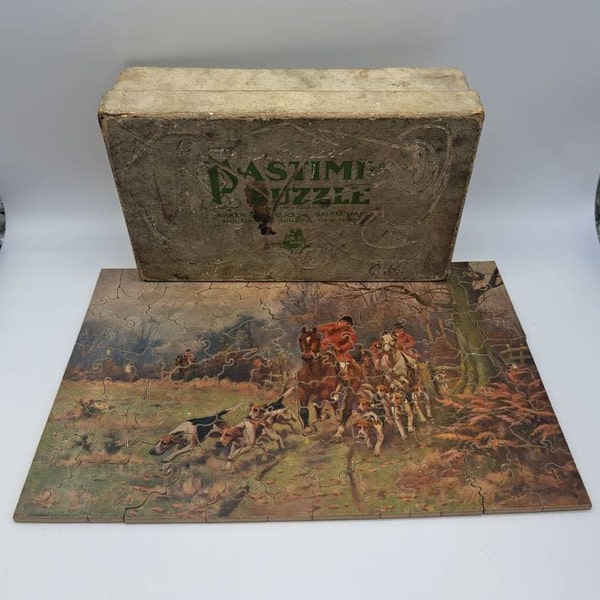 Vintage Puzzle - Etsy