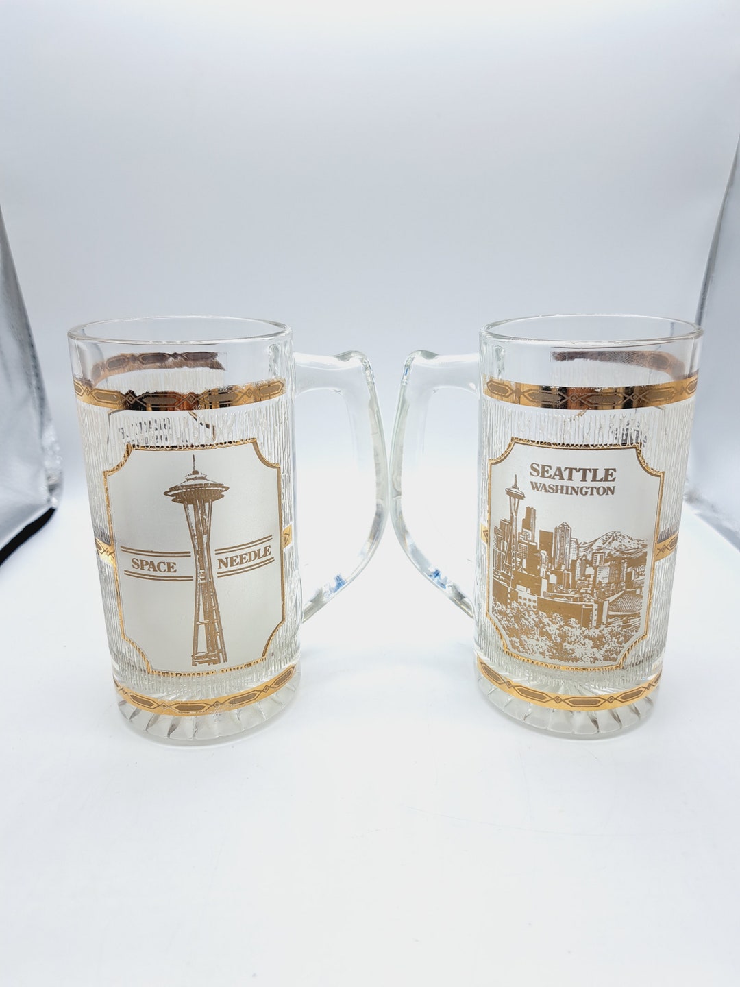 Vintage Culver Space Needle Beer Mug, Signed Culver Collectible ...