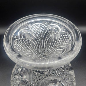 Antique Mckee Lidded Compote, Early American Glass Collectible, Mckee ...