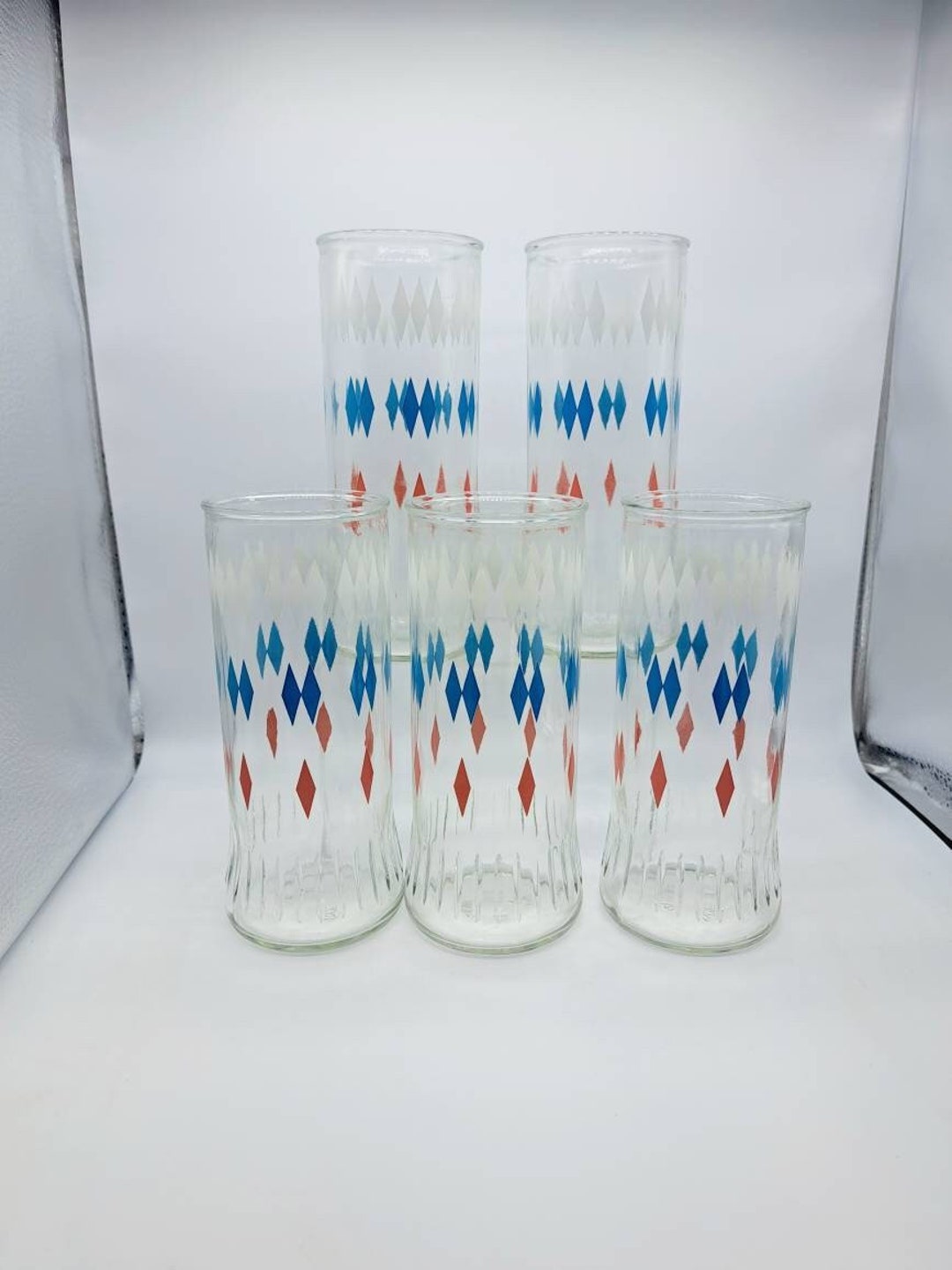 Vintage Anchor Hocking Jelly Jar Tumblers, Collectible Anchor Hocking ...