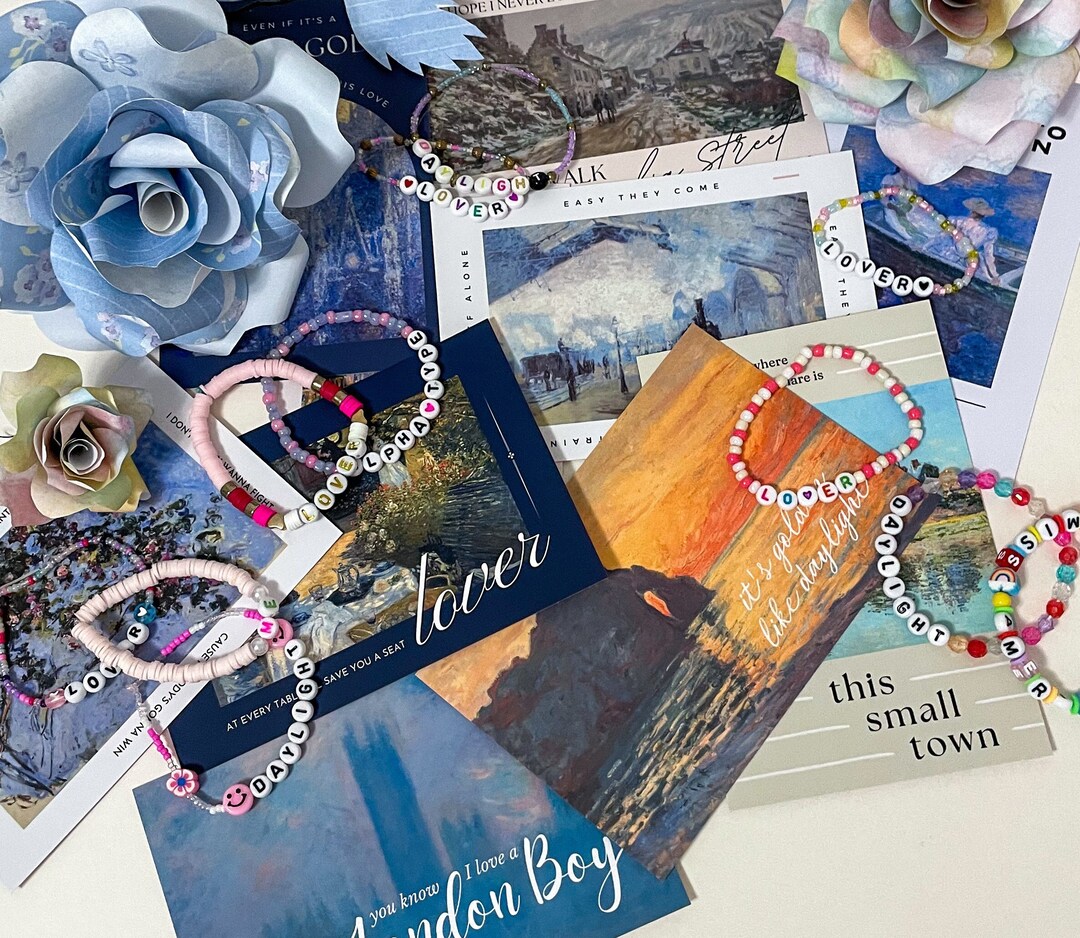 4x6 7th Album Lyric Postcards With Monet Paintings — impressionism ...