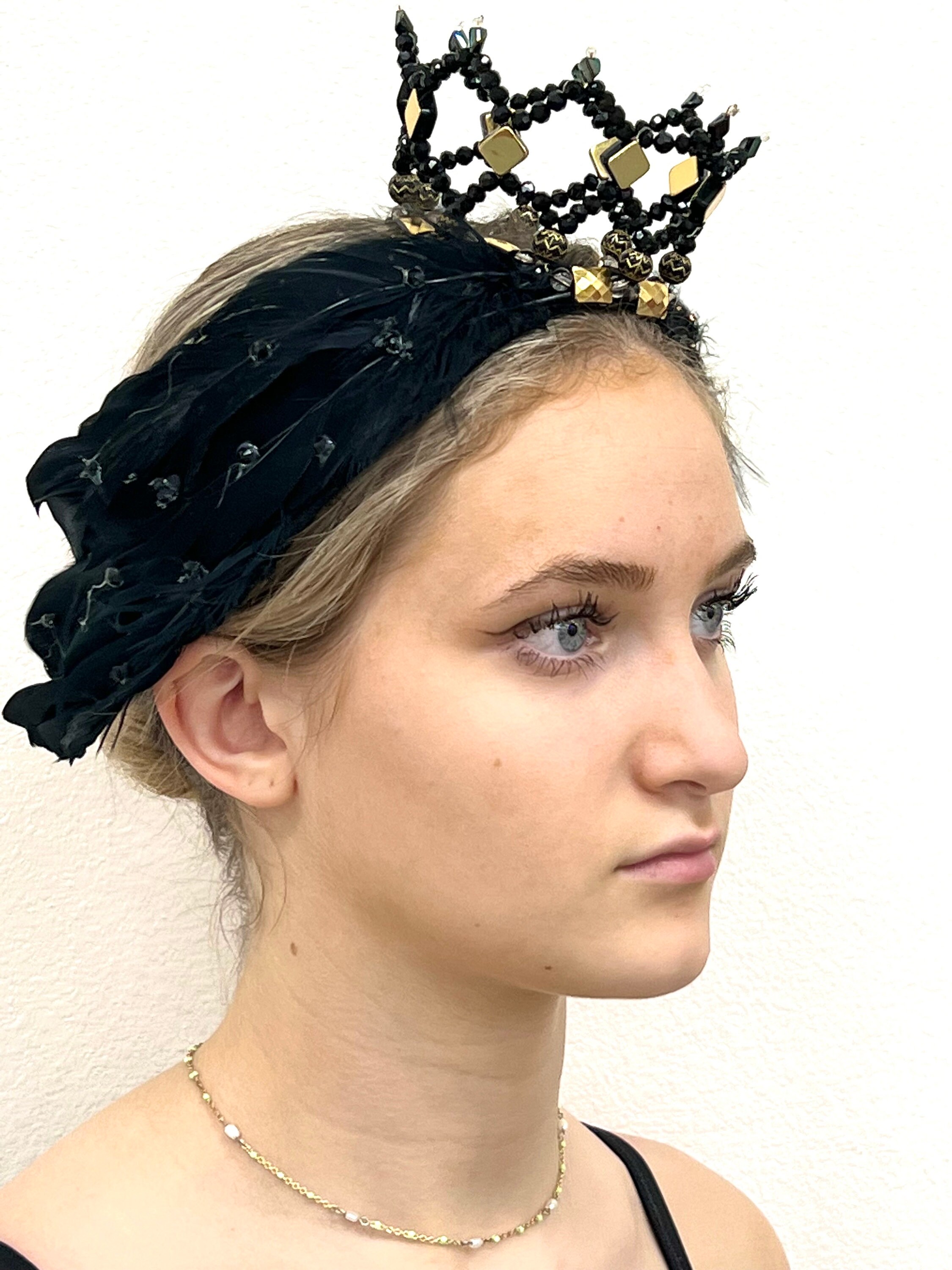 Odile and Odile Swan Tiara, White Swan,black Swan, Swan Lake Ballet ...