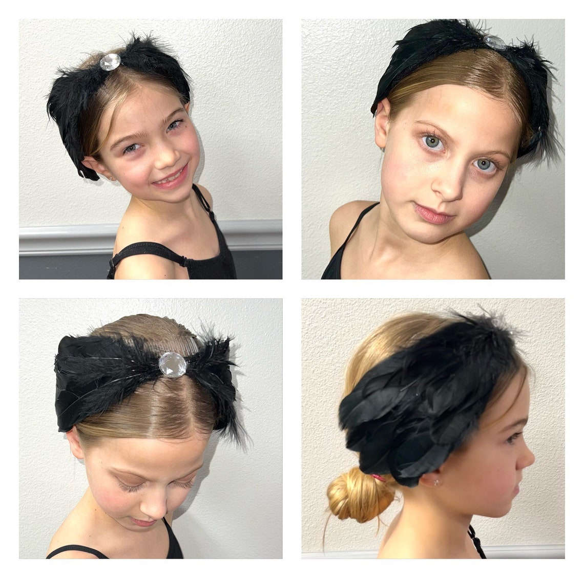 Mini Swan Headpieces- Child Size - Etsy