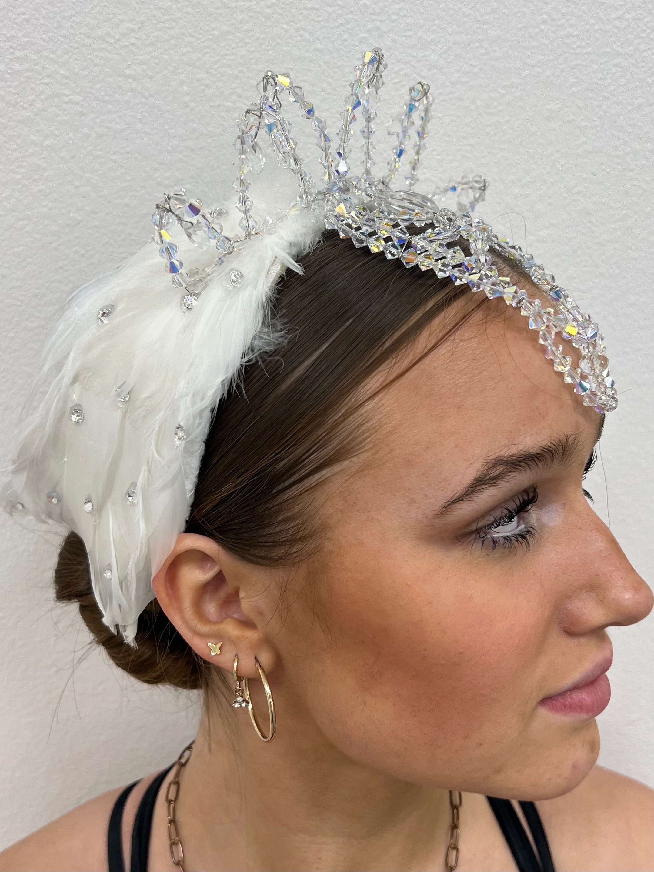Odette Swan Tiara, Swan Headpiece, Swan Lake - Etsy