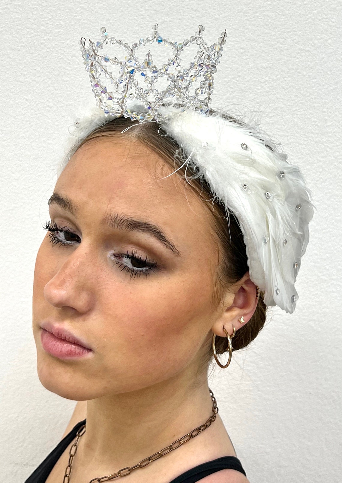 Odile and Odile Swan Tiara, White Swan,black Swan, Swan Lake Ballet ...