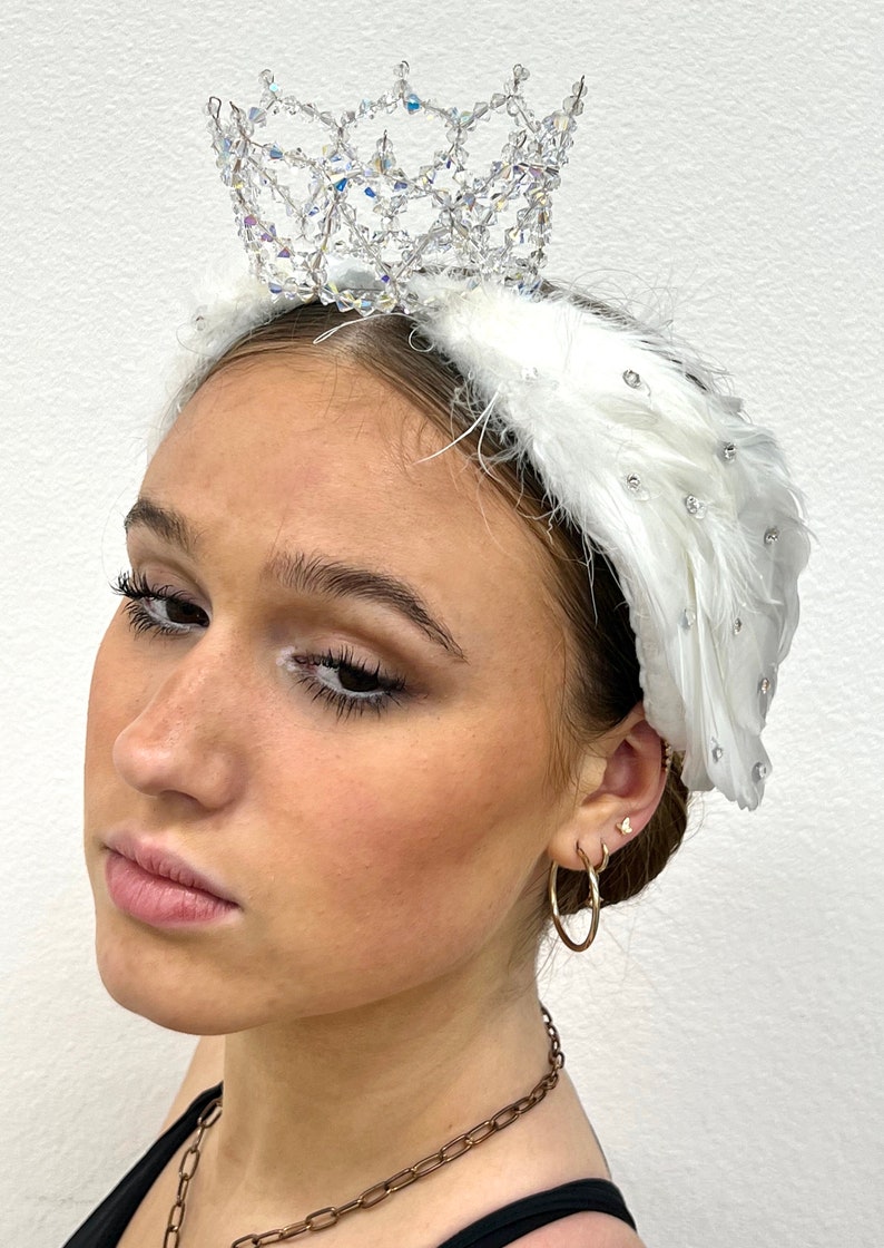 Odile and Odile Swan Tiara, White Swan,black Swan, Swan Lake Ballet ...