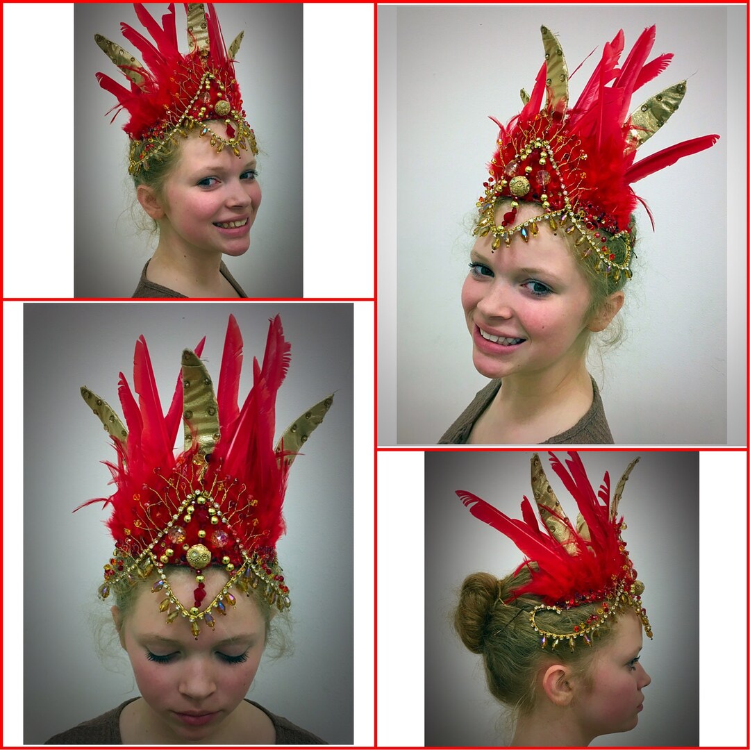 The Ancient Firebird, Firebird Ballet, Firebird Headpiece - Etsy