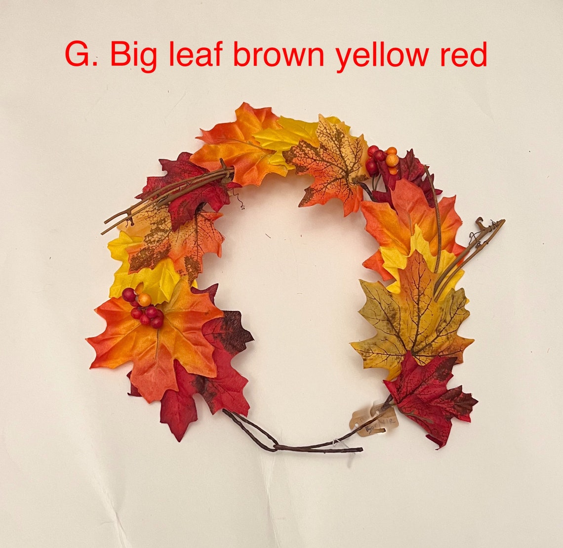 Fall Leaf Crown Woodlen Fairy Crown Glitter Leaf Crown - Etsy