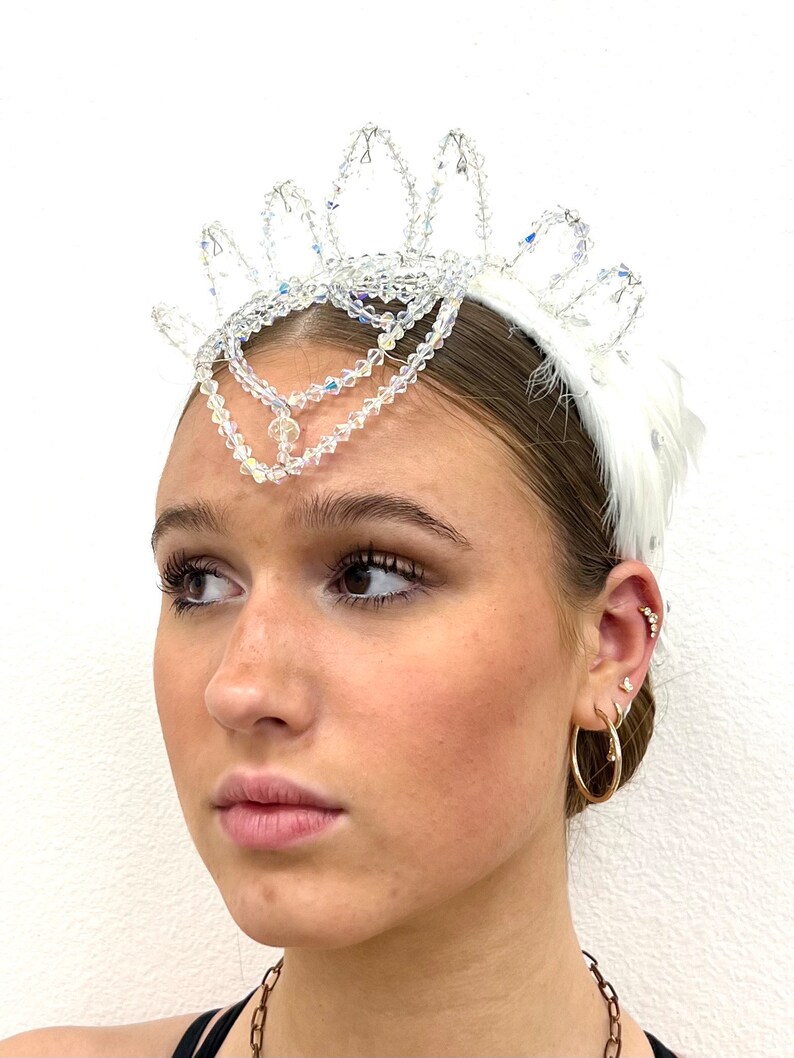 Odette Swan Tiara, Swan Headpiece, Swan Lake - Etsy