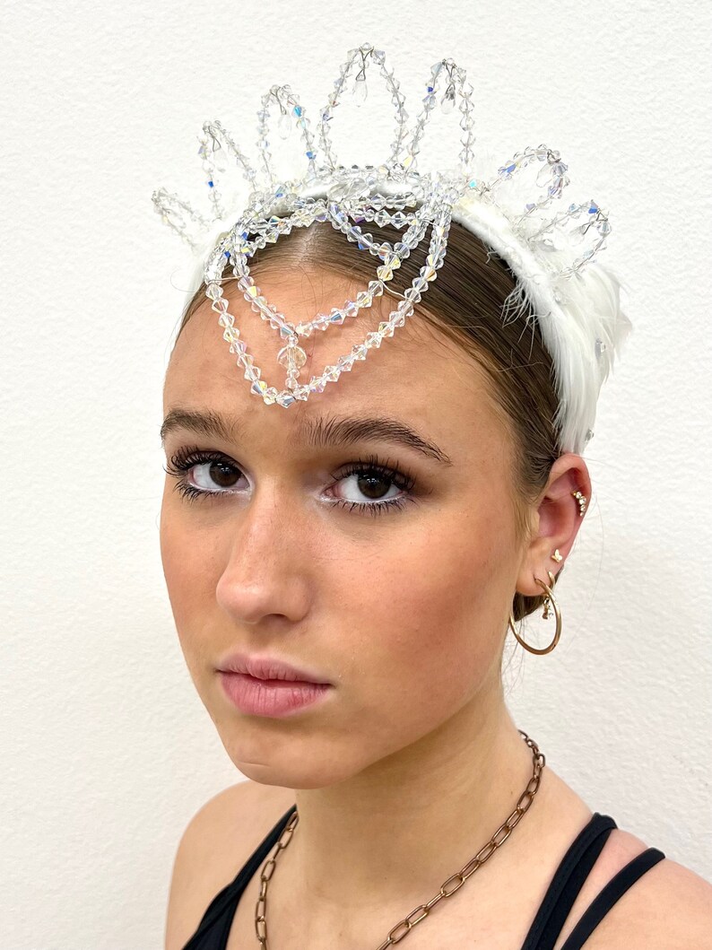 Odette Swan Tiara, Swan Headpiece, Swan Lake - Etsy
