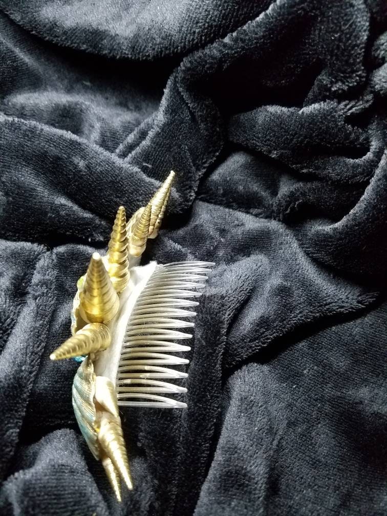 Seashell Atlantis Tiara Tourqoise Magic - Etsy