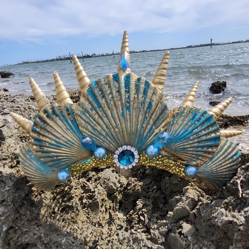Seashell Headband - Etsy