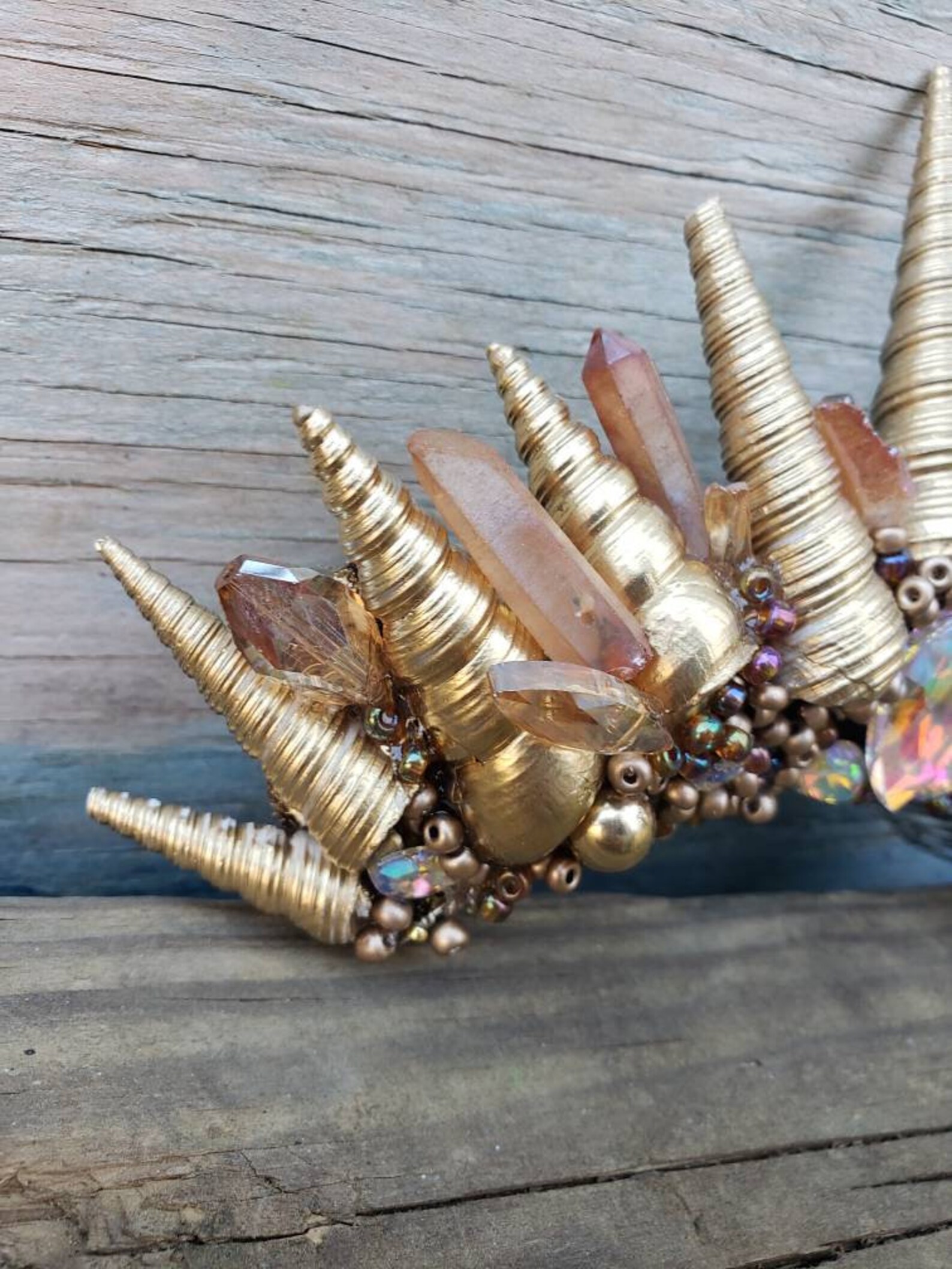 Mermaid Crown Shell Adult Tiara Bachelorette Crown - Etsy
