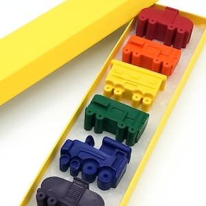 Train Crayons - Etsy