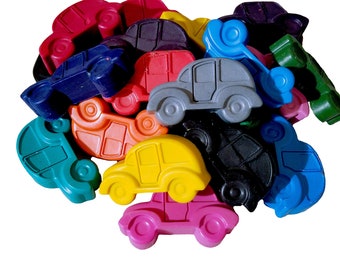 Car Shaped Crayons | Etsy