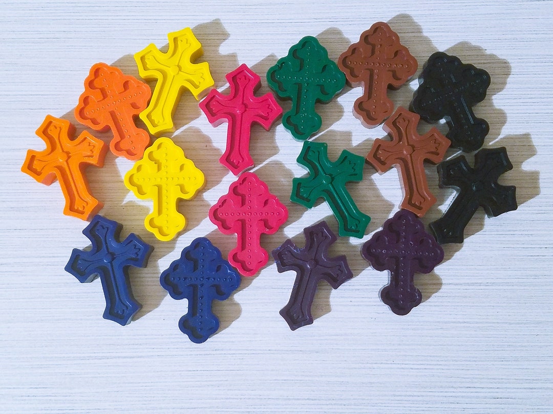 Crayons Cross Crayons Party Favor Kids Gift Birthday Gift Gifts for ...